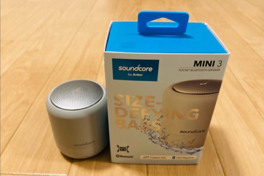 予想以上に満足感があったAnker Soundcore Mini 3のレビュー | ぶんちりーメモランダム